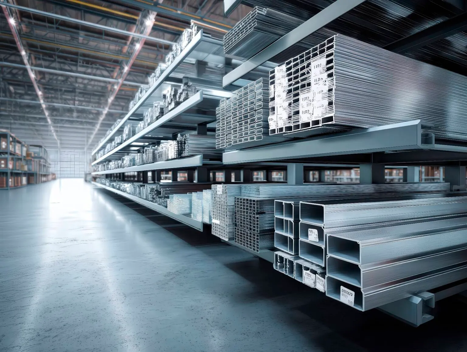 Profili strutturali in alluminio e accessori modulari