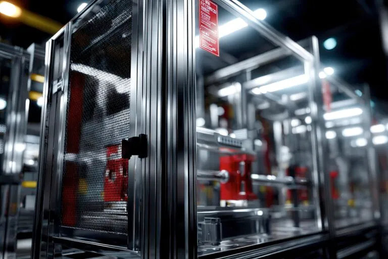 Safety guards for automatic LPM machines